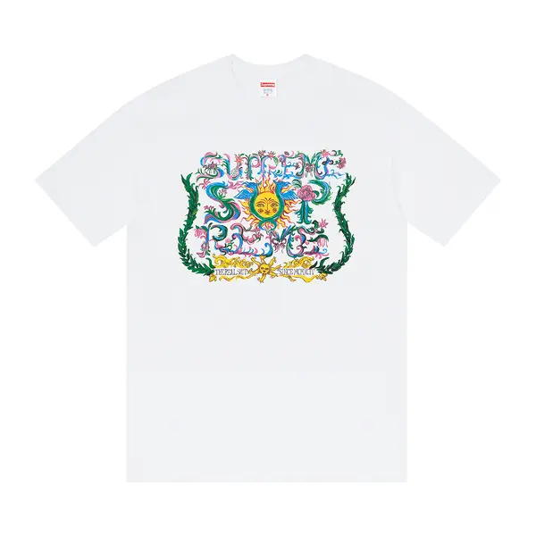 Supreme Crest Tee - White