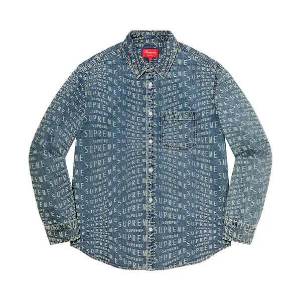 トップス Supreme Small Box Shirt Rinsed Denim L Supreme Small Box Shirt (FW24) - $138