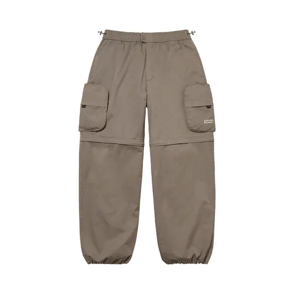 Supreme Cargo Zip-Off Cinch Pant - Grey | Editorialist