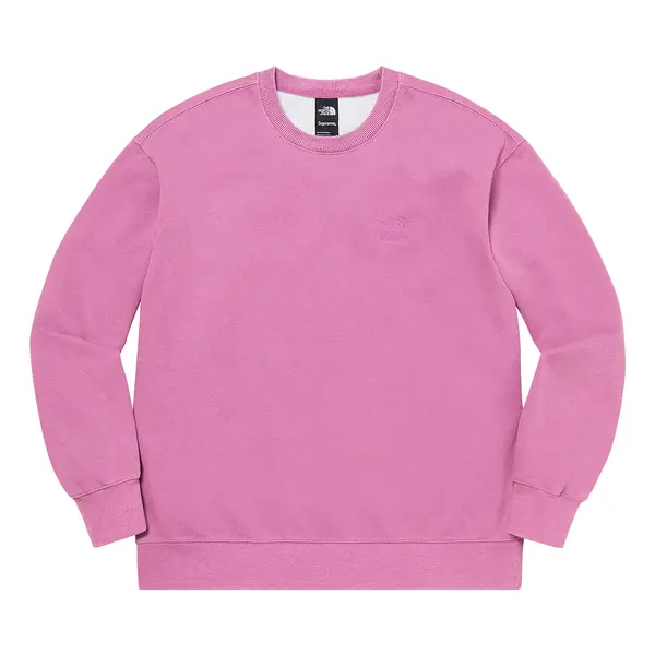 Supreme X The North Face Pigment Printed Crewneck - Pink