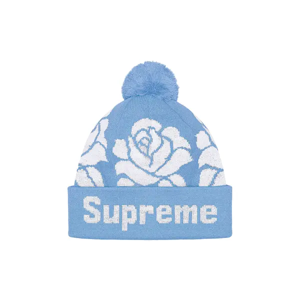 Supreme Rose Beanie - Blue