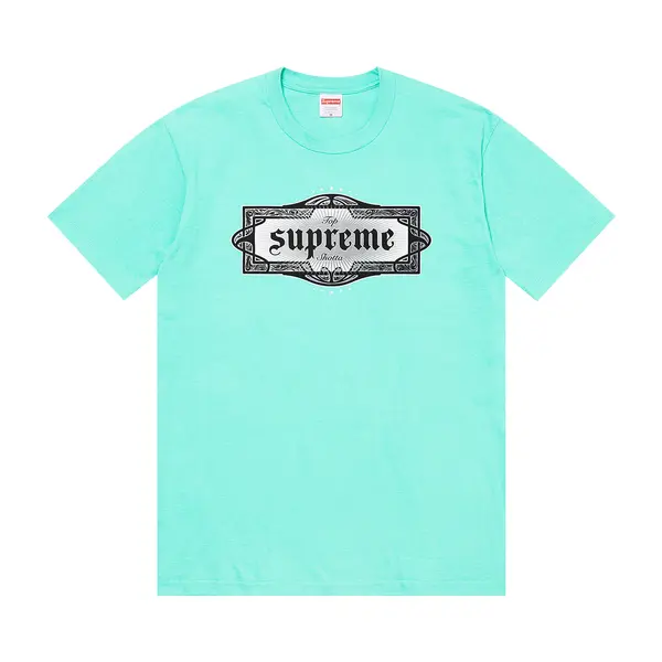 Supreme Top Shotta Tee - Teal