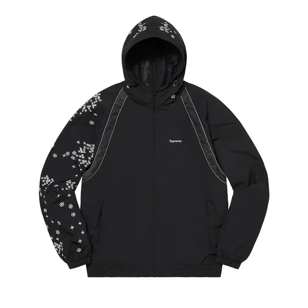 Supreme Aoi Glow-in-the-dark Track Jacket - Black