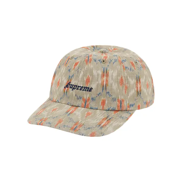 Supreme Ikat 6-panel Cap - Tan