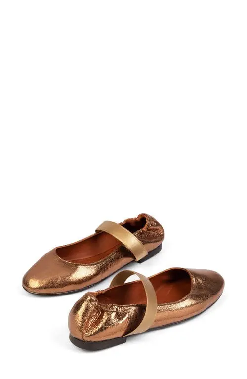 Penelope Chilvers Rock And Roll Mary Jane Flat - Bronze