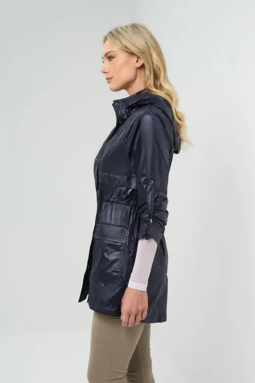 Anatomie Ramona Windbreaker Jacket - Navy