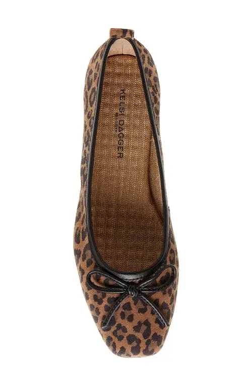 KELSI DAGGER BROOKLYN Frankie Ballet Flat - Leopard