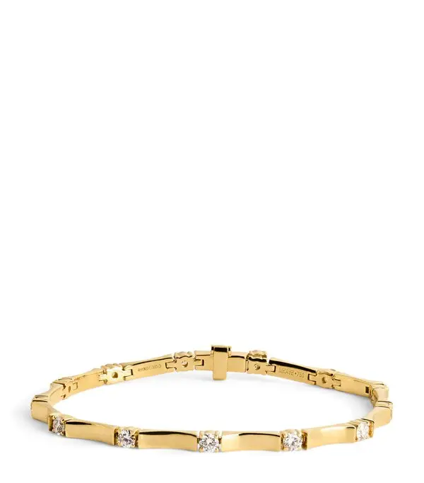 Melissa Kaye Small Diamond Honey Bracelet