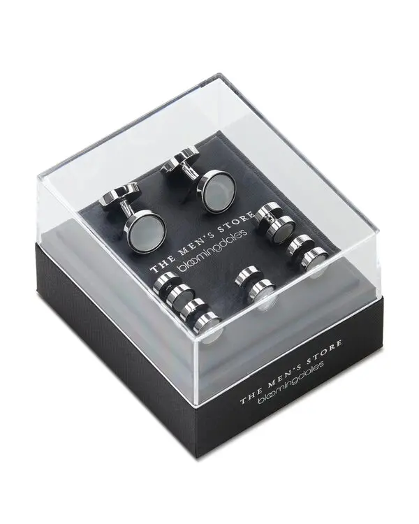 Bloomingdale'S Reversible Stud Cufflink Set Exclusive