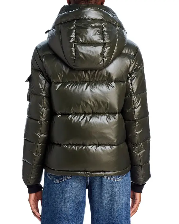 Aqua Exclusive Puffer Jacket - Military