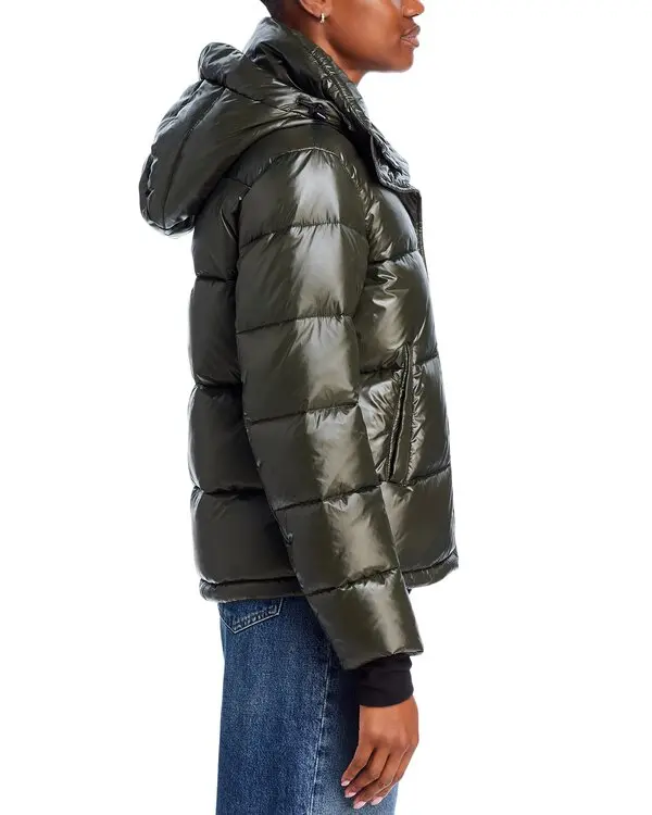 Aqua Exclusive Puffer Jacket - Military