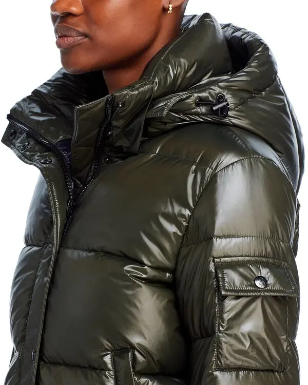 Aqua Exclusive Puffer Jacket - Military