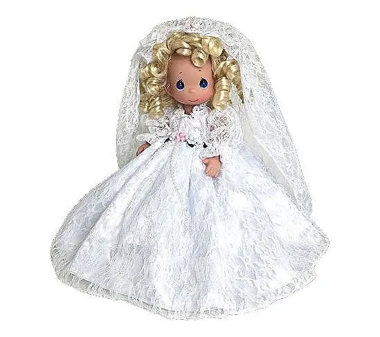 PRECIOUS MOMENTS Fairytale Come True Bride Doll - One-color
