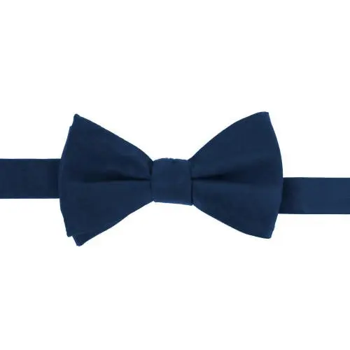 Trafalgar Sutton Silk Bow Tie, Necktie, Pocket Square, And Braces Set - Navy