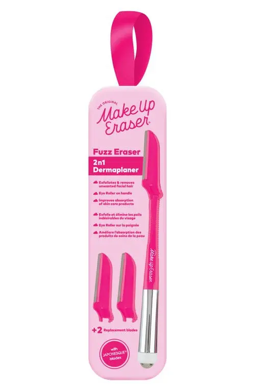 THE ORIGINAL MAKEUP ERASER Fuzz Eraser 2-in-1 Dermaplaner