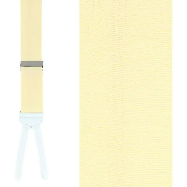 Trafalgar Louisville Chambray Formal End Suspenders - Yellow