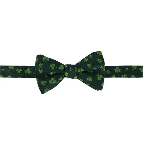 Trafalgar Shamrock Novelty Bow Tie - Green