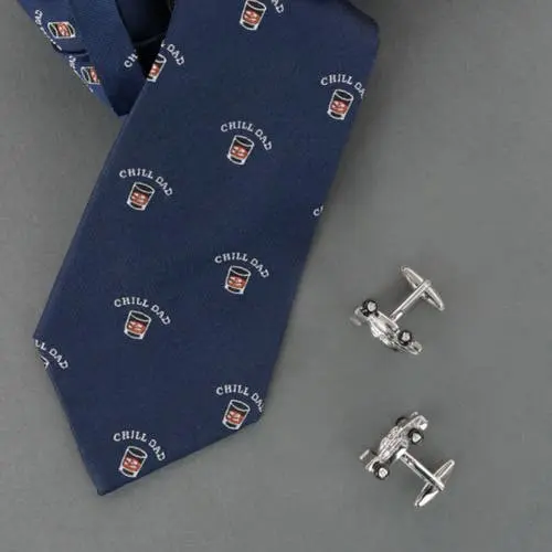 Trafalgar Printed Silk Necktie