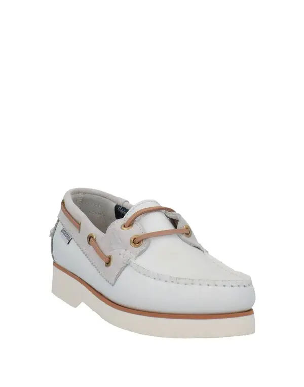 DOCKSTEPS Leather Loafers - White