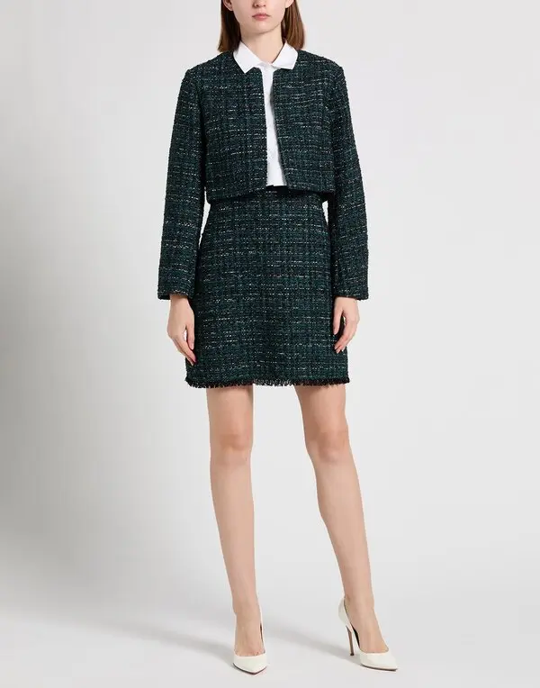 Maje Tweed Dress Set In Green - 46% Off | Editorialist