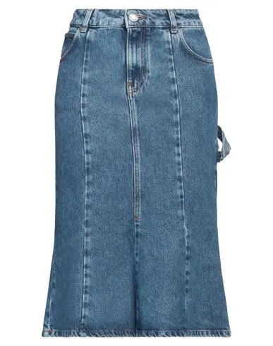 Pinko Flared Denim Skirt