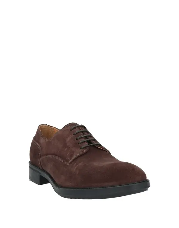 DOUCAL'S Suede Derby Lace-up Shoes
