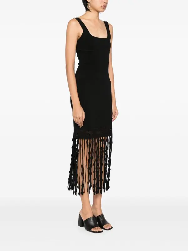 Simkhai Signa Midi Dress - Black