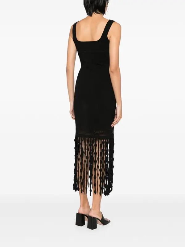 Simkhai Signa Midi Dress - Black