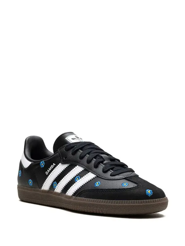 Adidas Samba Og Floral Sneakers - Black