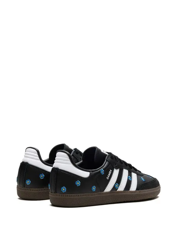 Adidas Samba Og Floral Sneakers - Black