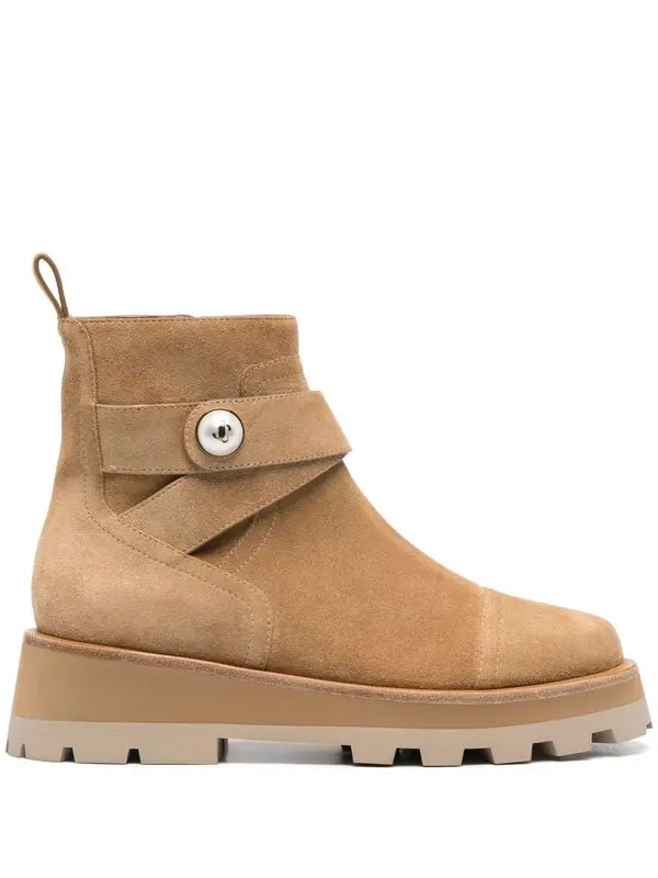 JIMMY CHOO Meena Ankle Boots - Brown