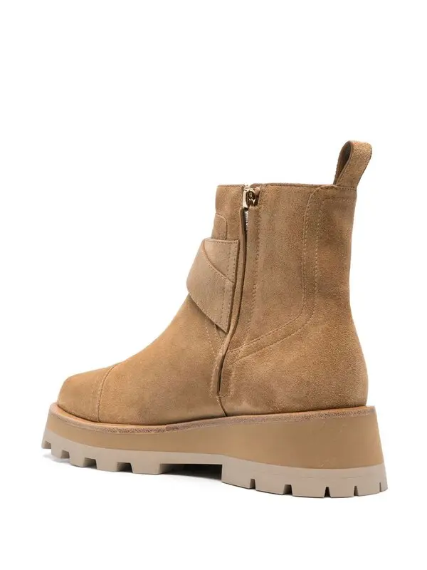 JIMMY CHOO Meena Ankle Boots - Brown