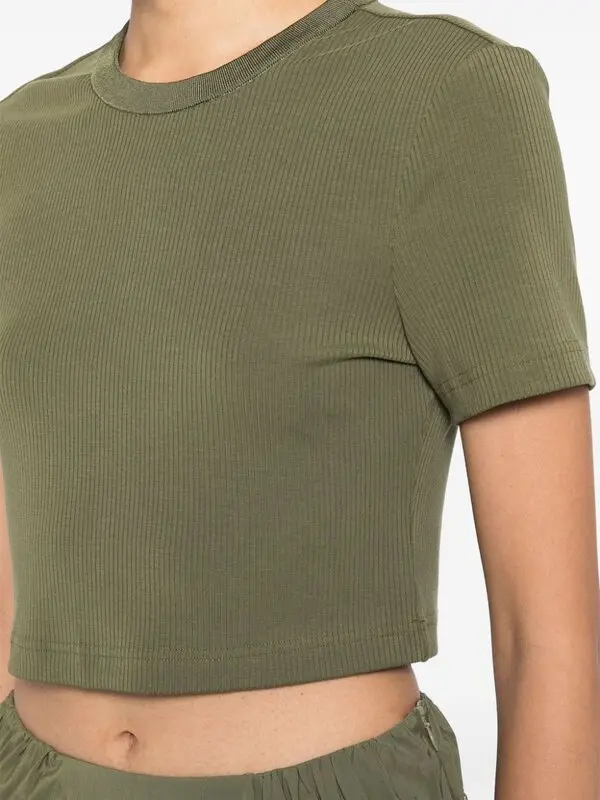 Simkhai Cinta Ribbed Cropped Top
