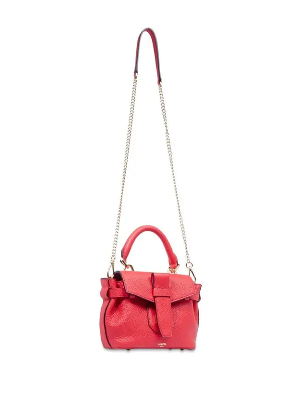 LANCEL Charlie Mini Handbag - Red