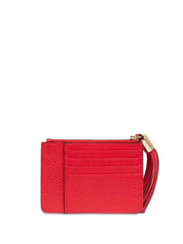 LANCEL Premier Flirt Cardholder - Red