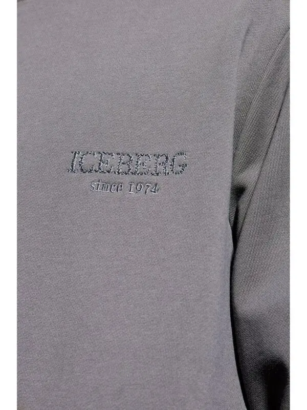 Iceberg Logo-embroidered Sweatshirt