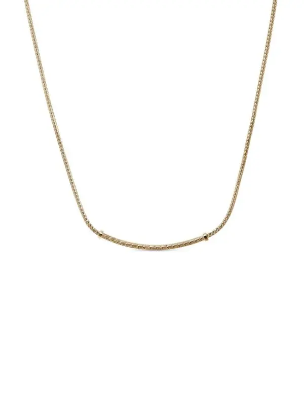 John Hardy 14kt Yellow Jh Essential Diamond Necklace - Gold