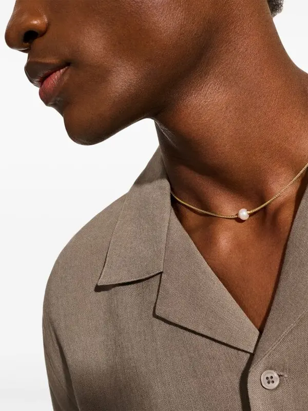 John Hardy 14kt Yellow Essential Pearl Necklace