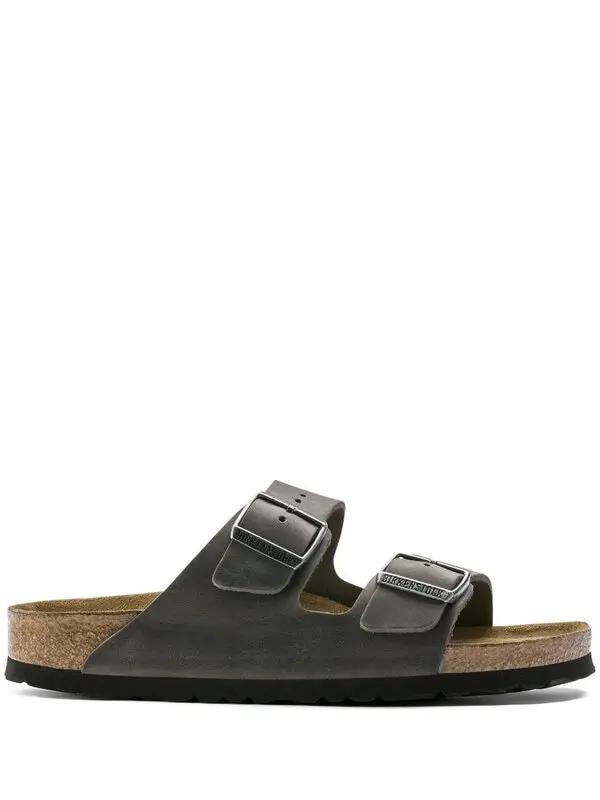 BIRKENSTOCK Arizona Soft Footbed Sandals - Grey