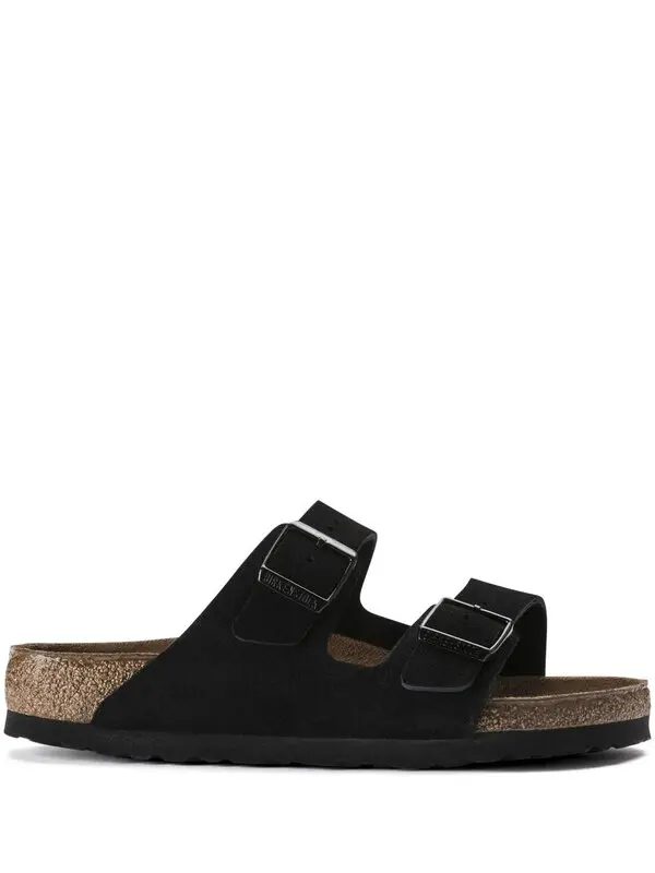 BIRKENSTOCK Arizona Soft Footbed Sandals - Black