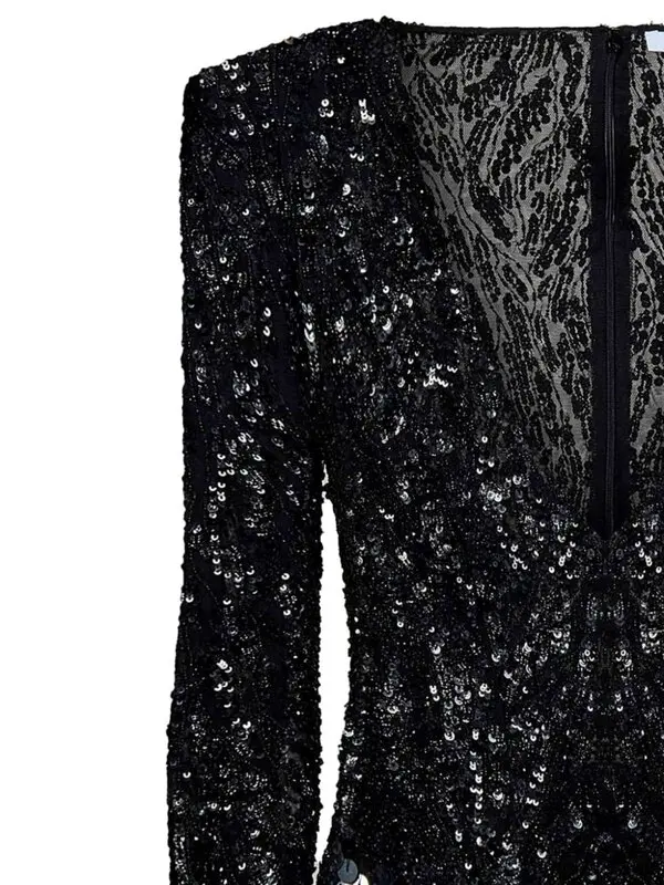 ROOM76 Sequin-embellished Mini Dress