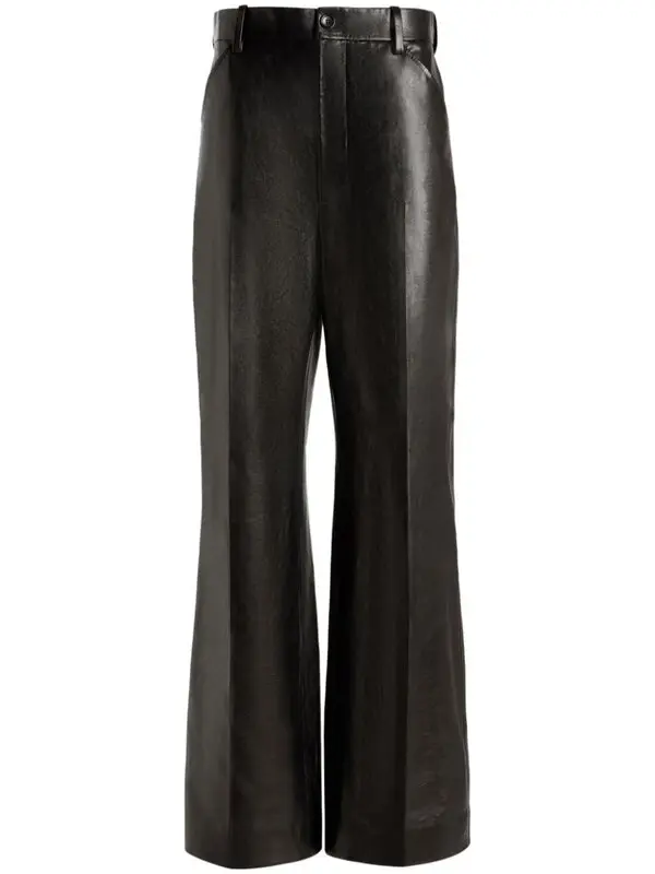 Bally Leather Trousers
