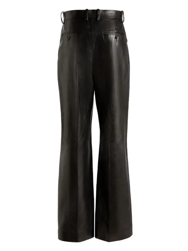 Bally Leather Trousers