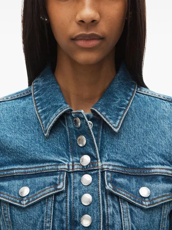 Alexander Wang Shrunken Denim Jacket