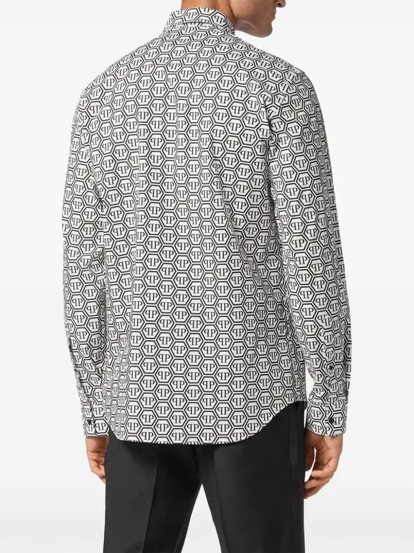 Philipp Plein Monogram-print Shirt
