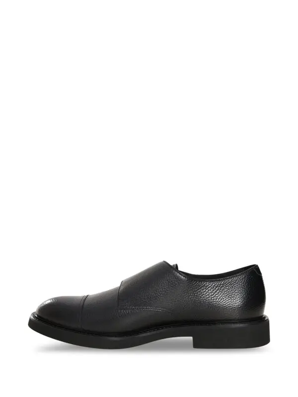 DOUCAL'S Double-buckle Oxford Shoes