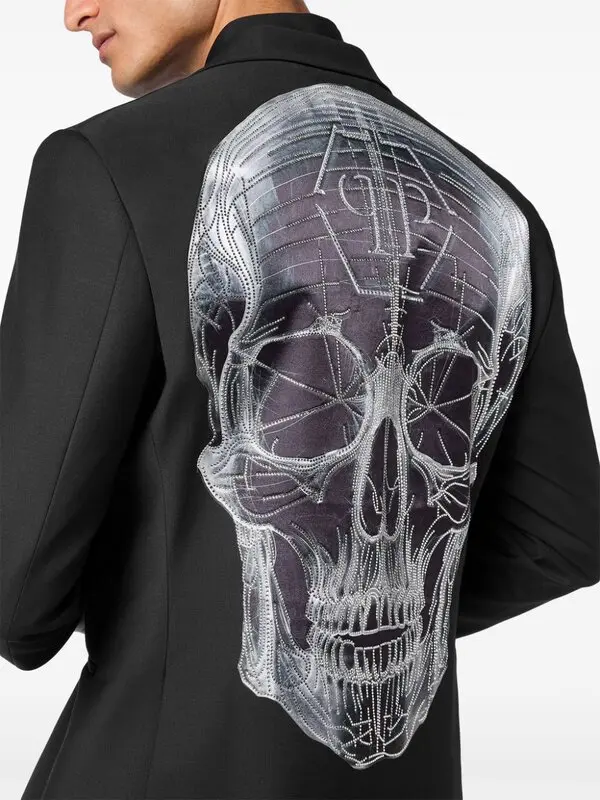 Philipp Plein Skull-print Blazer