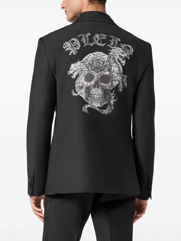 Philipp Plein Skull-print Blazer