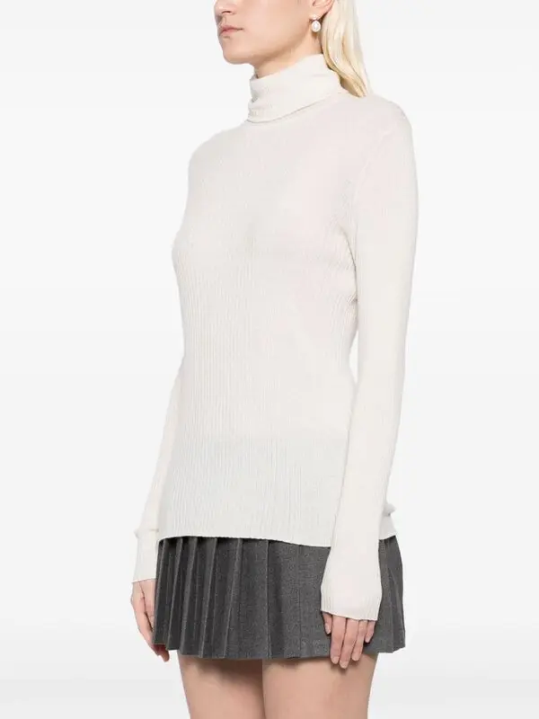 N.peal Roll-neck Cashmere Sweater - Neutrals