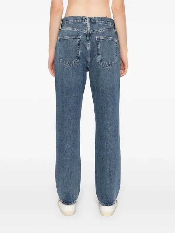 AGOLDE Valen Cropped Straight Leg Jeans